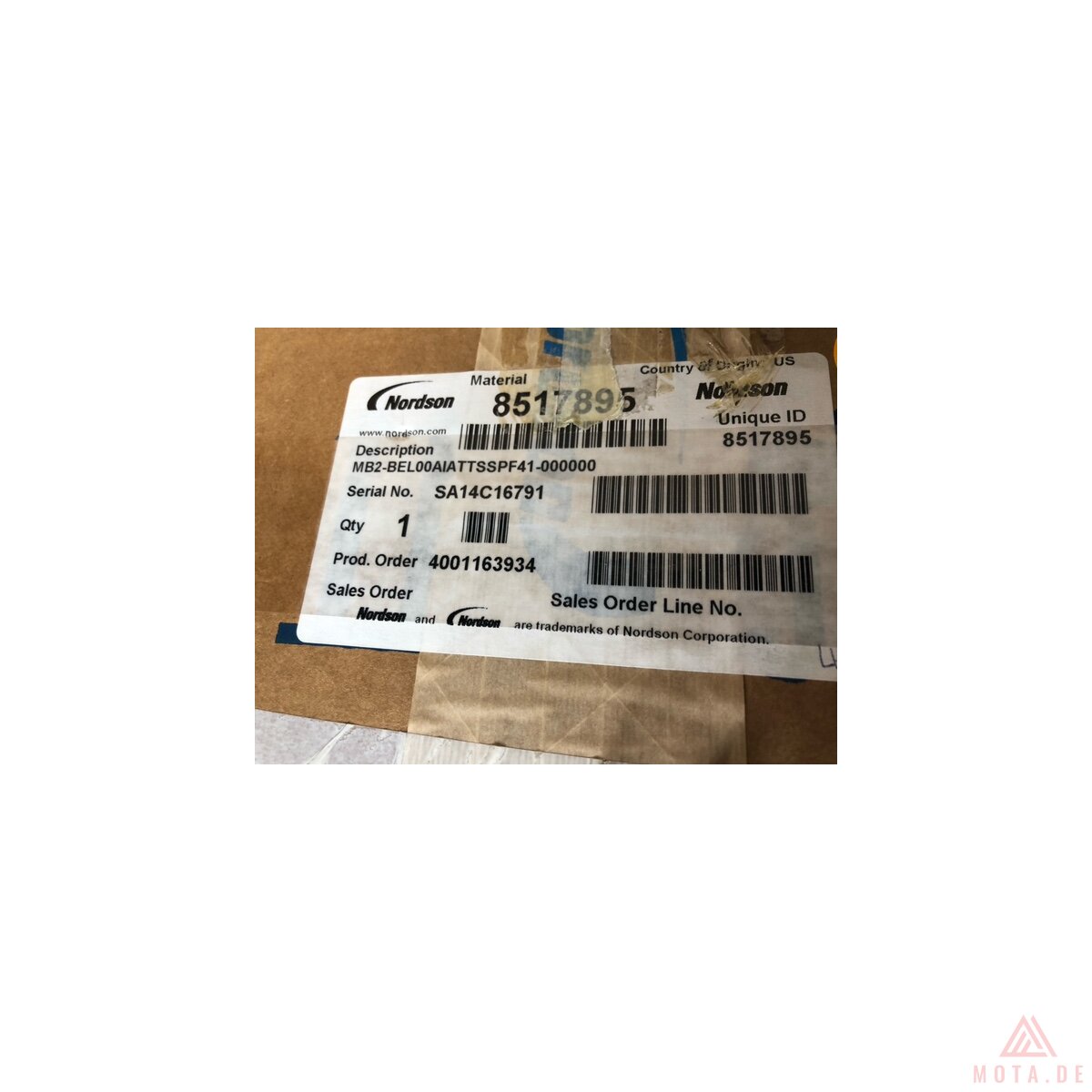 Orginal Nordson Auftragskopf Miniblue II, 773,50